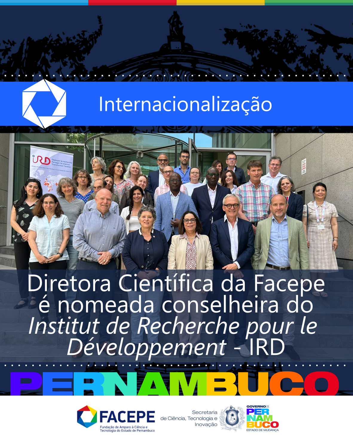 Diretora Científica da Facepe é nomeada conselheira do Institut de ...