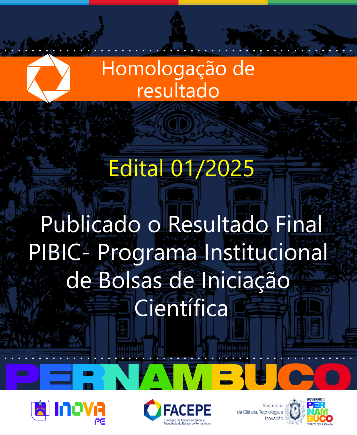 Divulgado o resultado final do Edital de Bolsas de Iniciação Científica ...